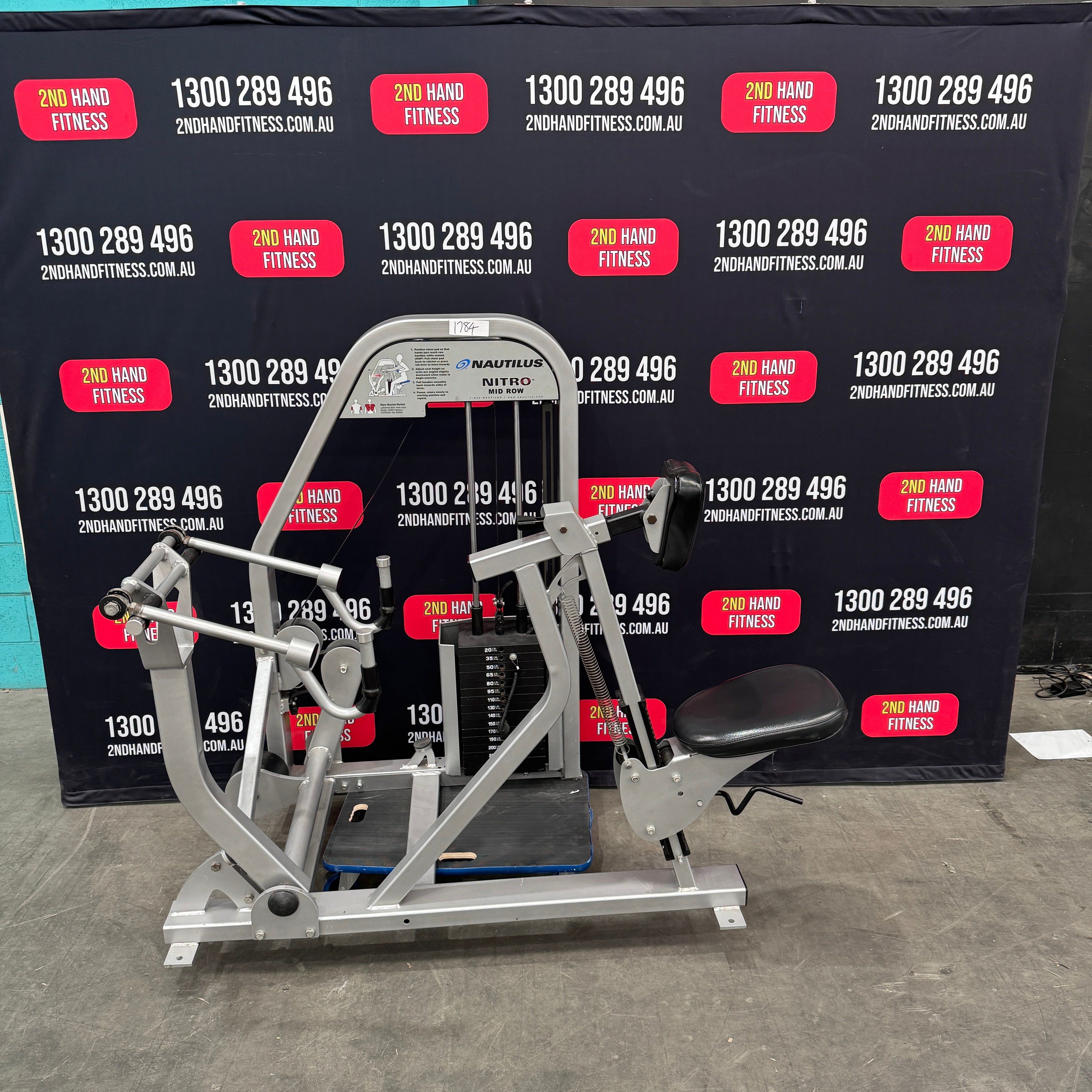 Used Nautilus Nitro Mid Row for Sale | 2nd Hand Fitness